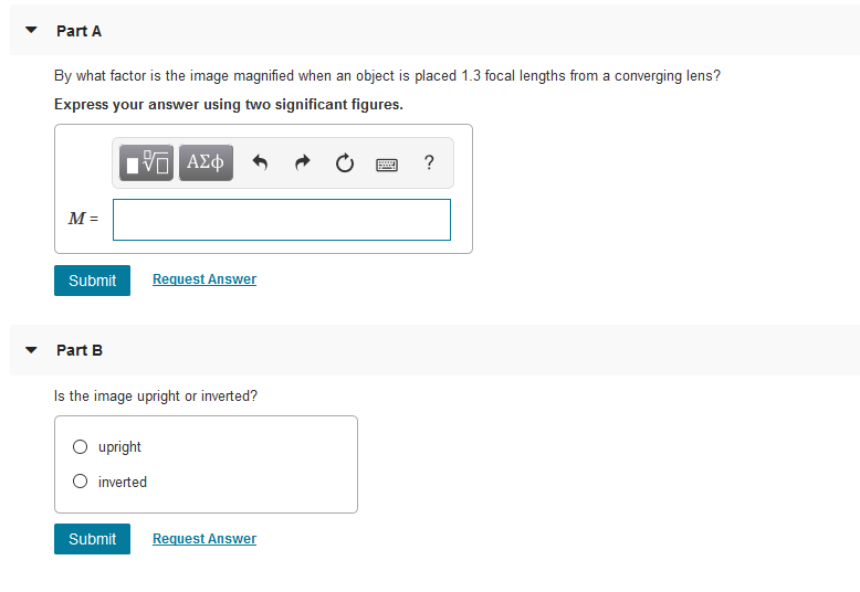 Solved By what factor is the image magnified when an object | Chegg.com