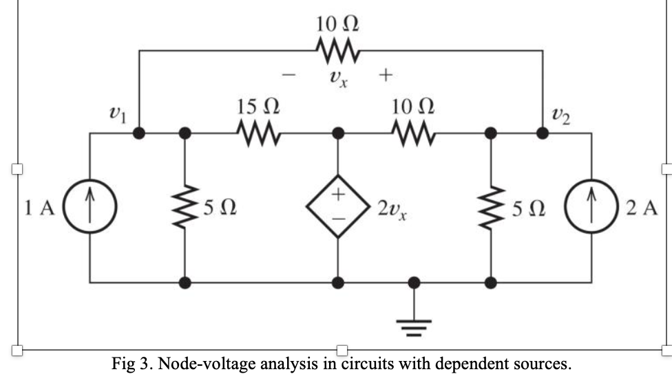 Solved Use node-voltage analysis to find the node | Chegg.com Solved Use node-voltage analysis to find the node | Chegg.com