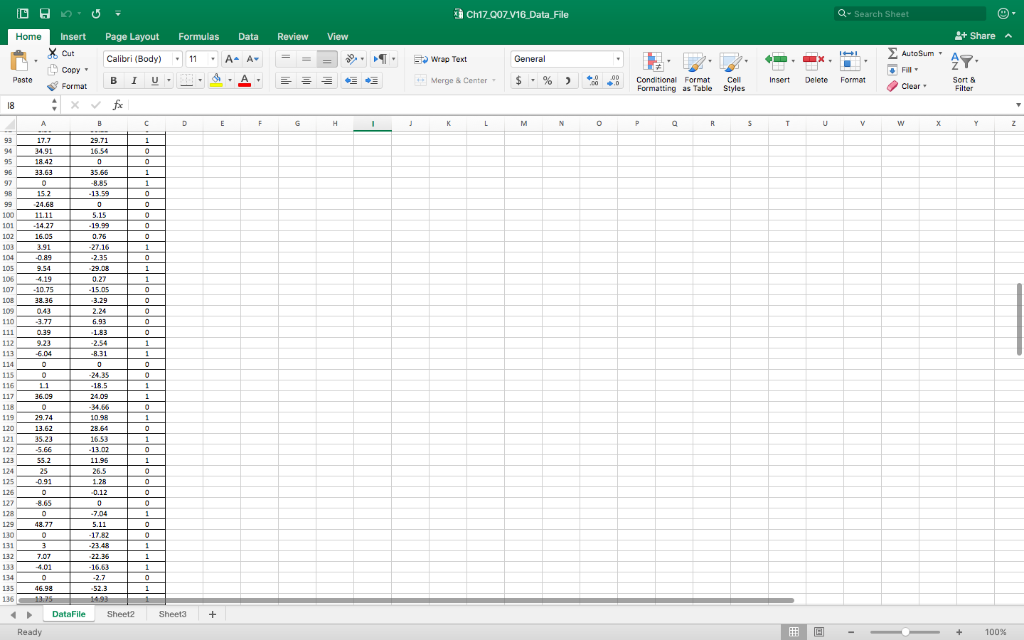 Ch17_007_V16_Data_File Q- Search Sheet + Share DOU: | Chegg.com