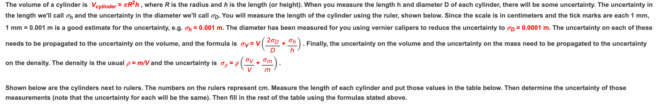 Solved on the density. The density is the usual ρ=m/V and | Chegg.com