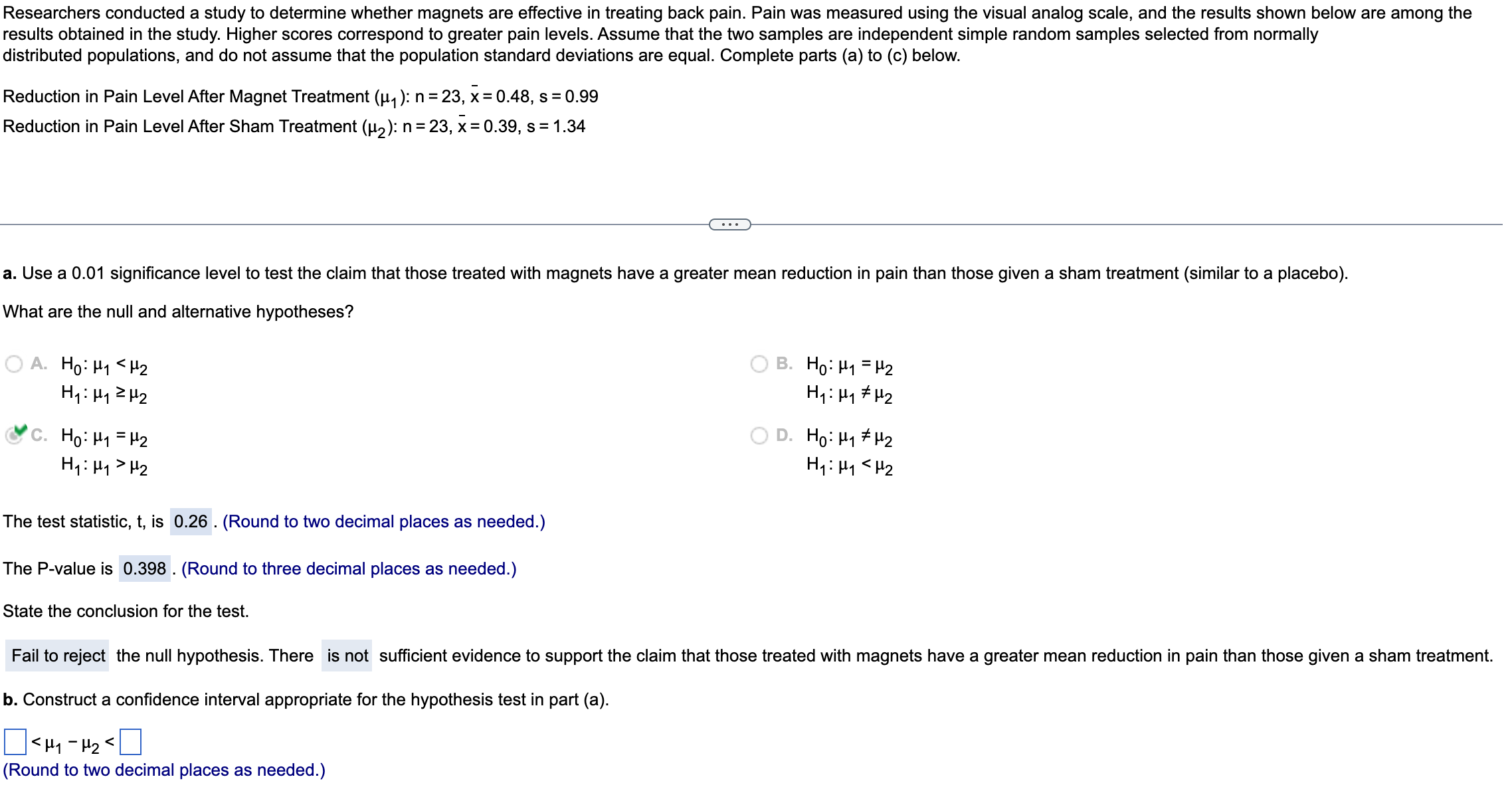 Solved distributed populations, and do not assume that the | Chegg.com