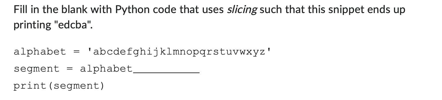 Solved Imagine we are writing a program that provides | Chegg.com