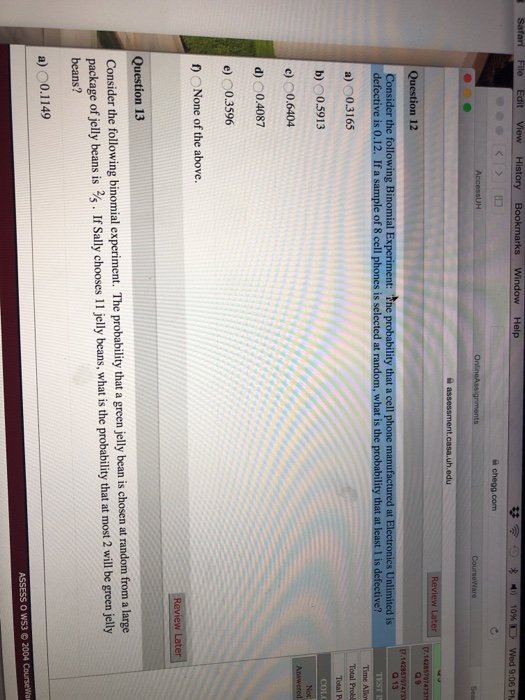 Solved File Edit View History Bookmarks W Help chegg.com | Chegg.com
