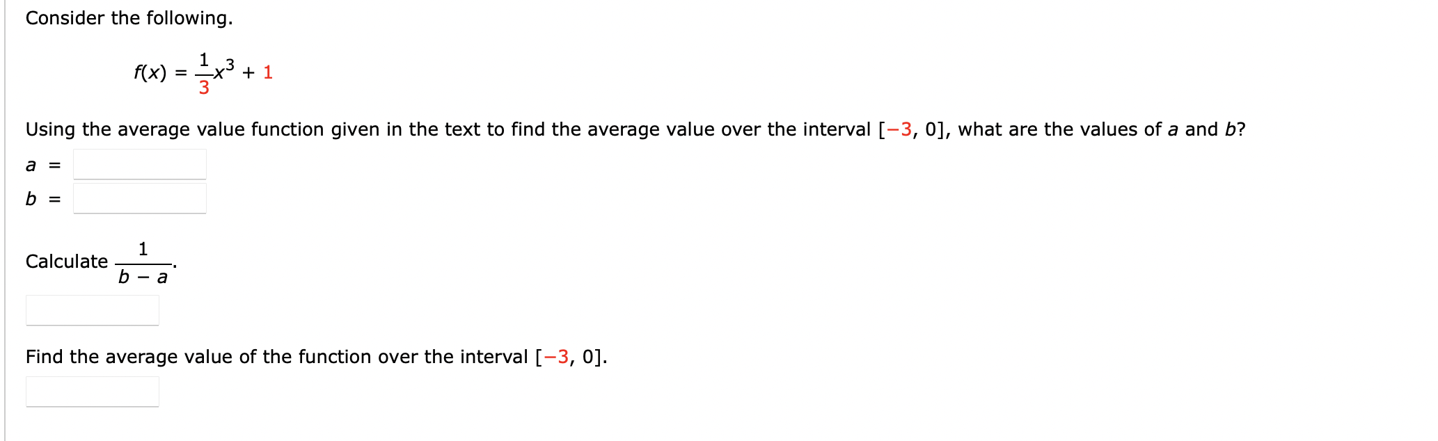 Solved Consider The Following F X 31x3 1 Using The Average