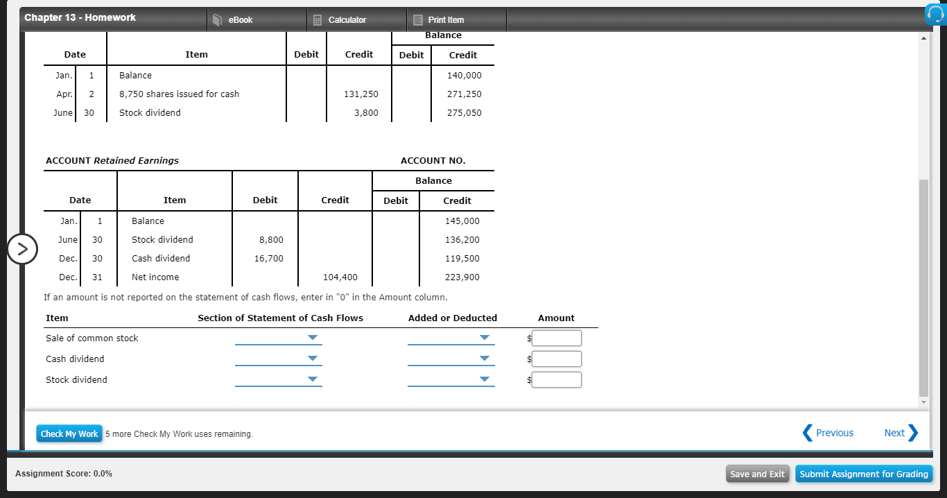 Solved Chapter 13 - Homework O eBook E Calculator E Print | Chegg.com