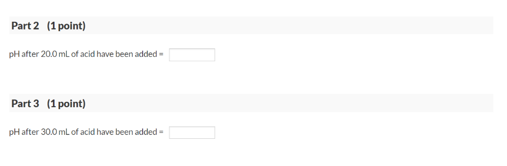 Solved 08 Question (3 points) eSee page 736 A 25.0 mL sample | Chegg.com