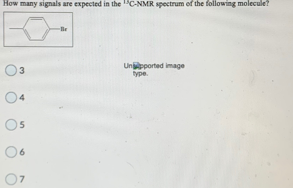Solved How many signals are expected in the 13C-NMR spectrum | Chegg.com