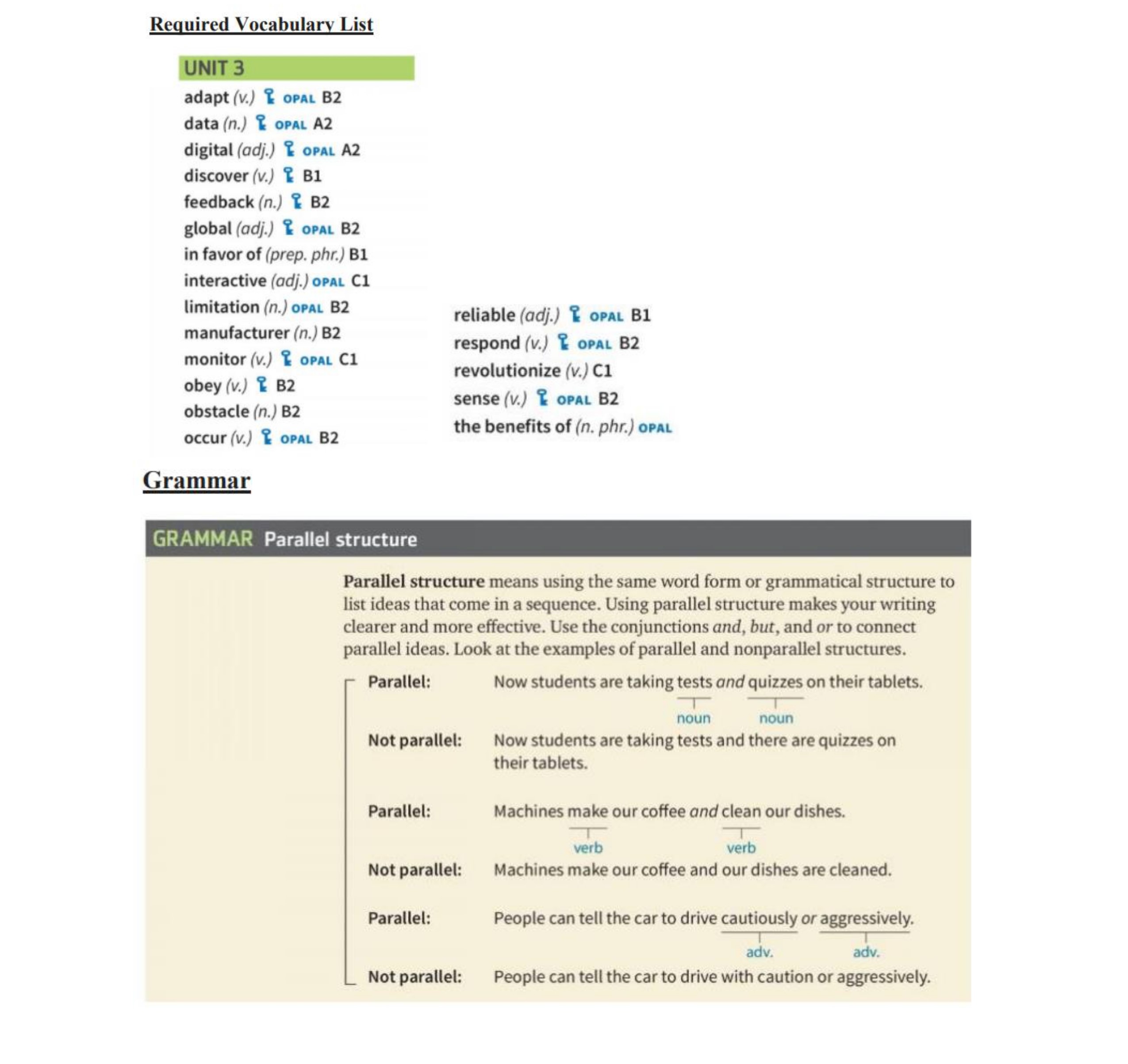 Level 3 - Writing Assignment, we ONLY use Reading and | Chegg.com