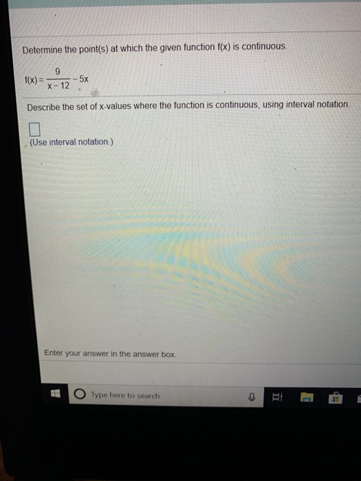 Solved Determine the point(s) at which the given function | Chegg.com