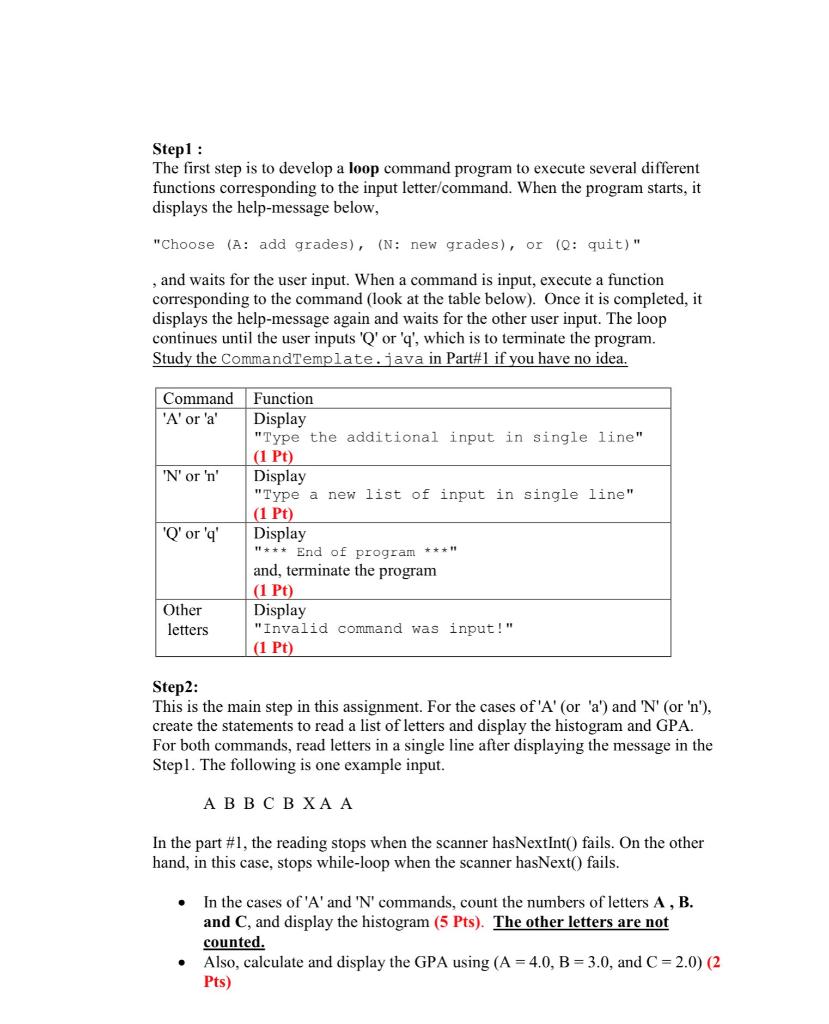 Solved Part 1: Writing Exercise: (5 pts) The following are | Chegg.com