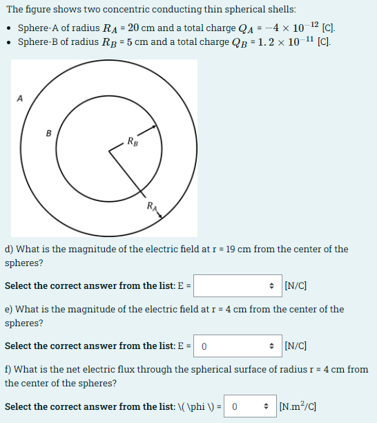 [Solved]: The figure shows two concentric conducting thin