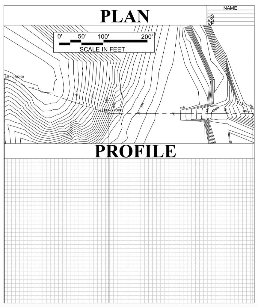 Solved Surveying: How can i make a profile centerline using | Chegg.com