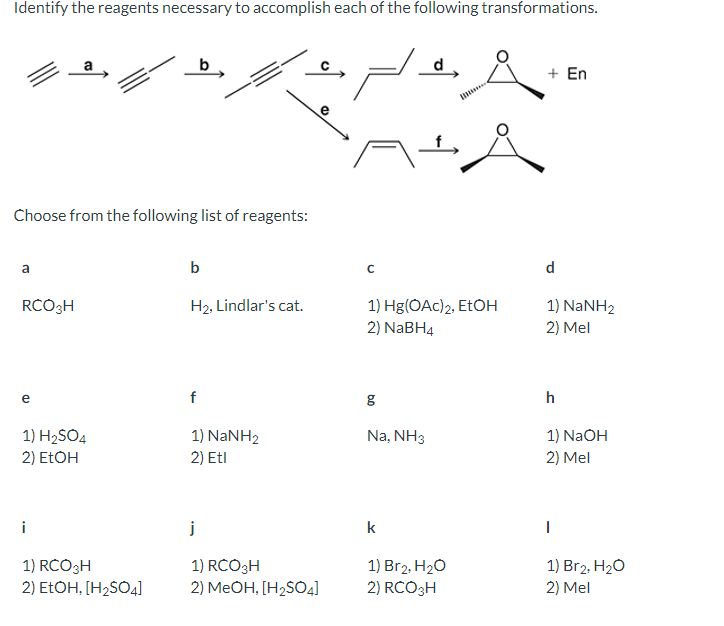 Solved Starting with cyclohexene and using any other | Chegg.com