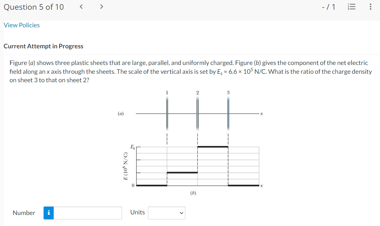 Solved Question 5 ﻿of 10-1View PoliciesCurrent Attempt in | Chegg.com