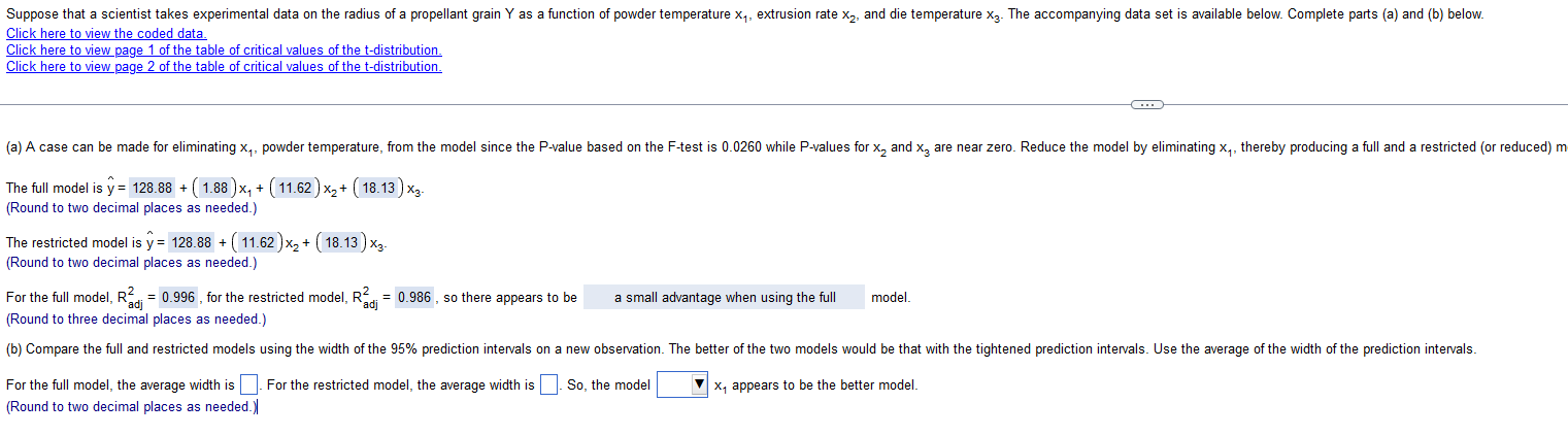 Solved Click here to view the coded data. Click here to view | Chegg.com