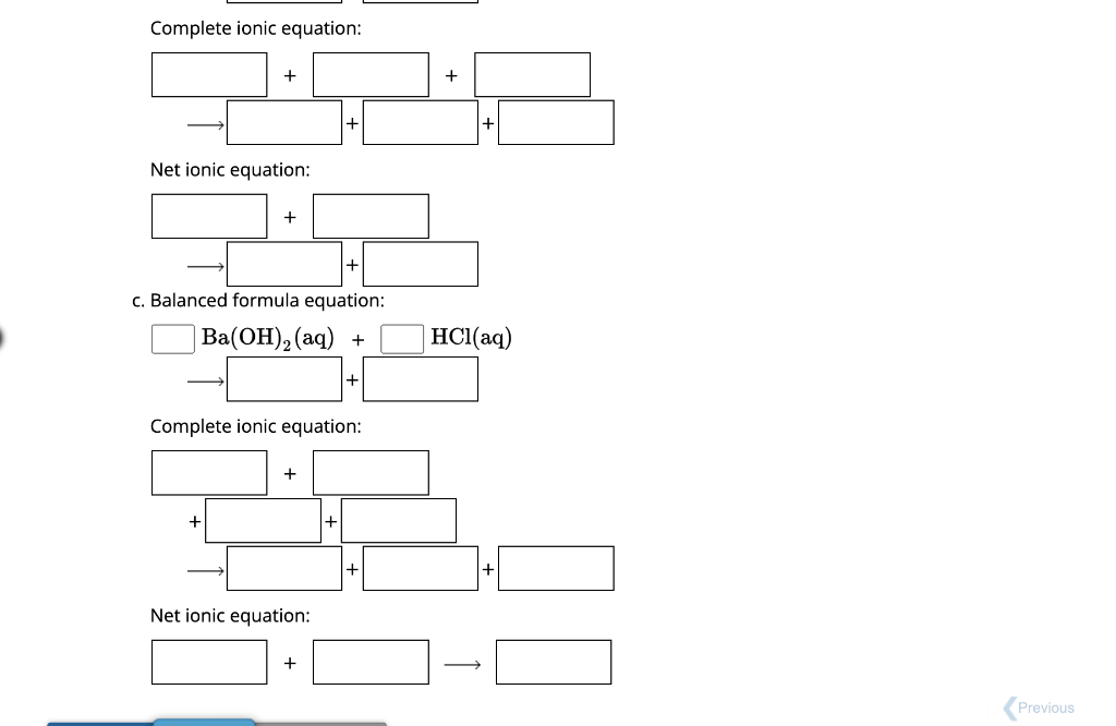 Solved Write the balanced formula, complete ionic, and net | Chegg.com
