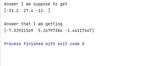 Solved Can someone show me why I am not getting correct x | Chegg.com