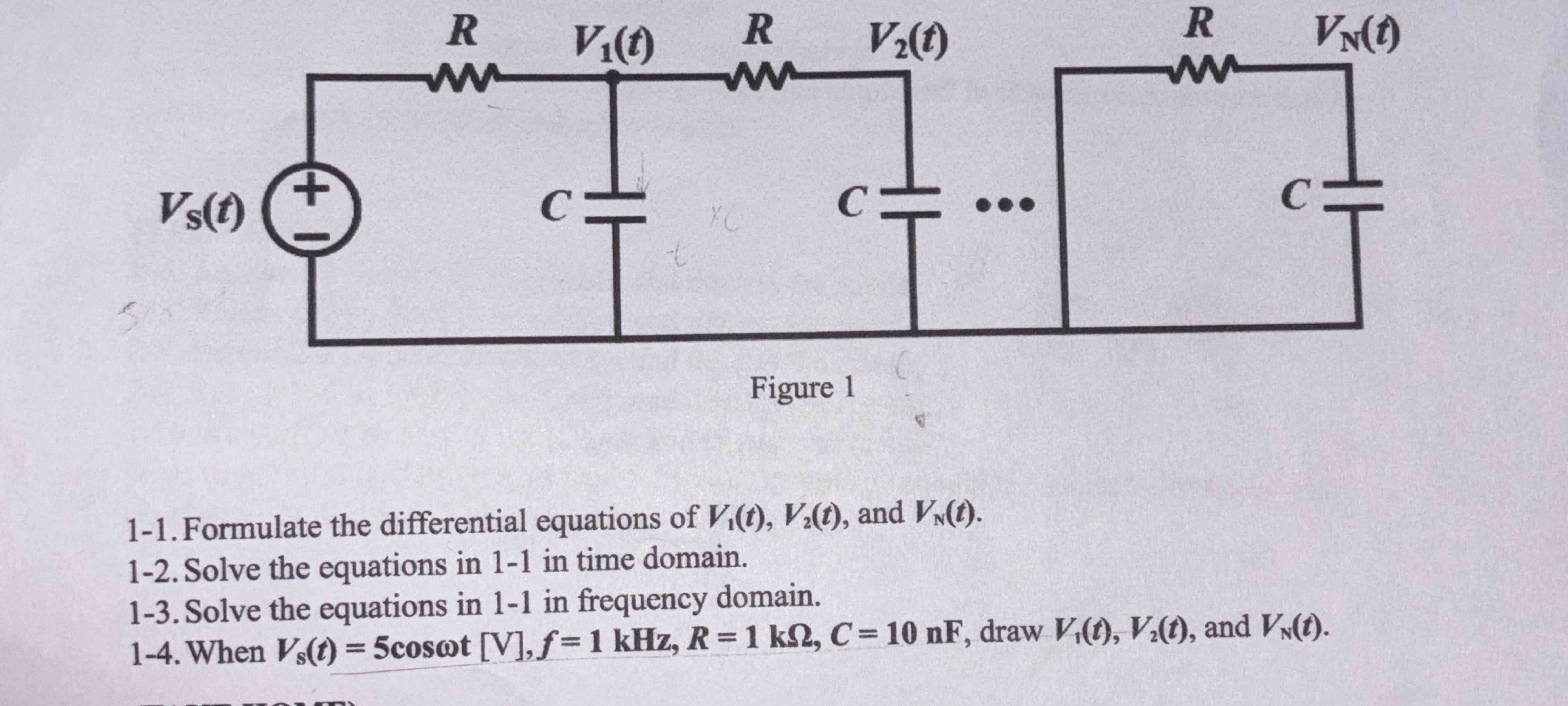 Solved Figure 11-1. ﻿Formulate the differential equations of | Chegg.com