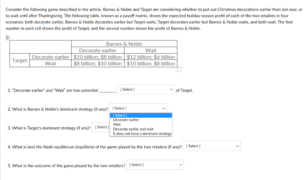 Solved Consider the following game described in the article. | Chegg.com
