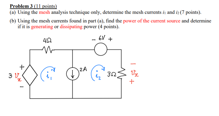 Solved Problem 1 (7 points) Find the Rth as seen from | Chegg.com