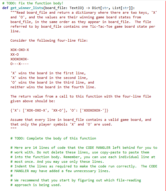 Solved from typing import List, Dict, TextI0 """Q5 In A1 we | Chegg.com