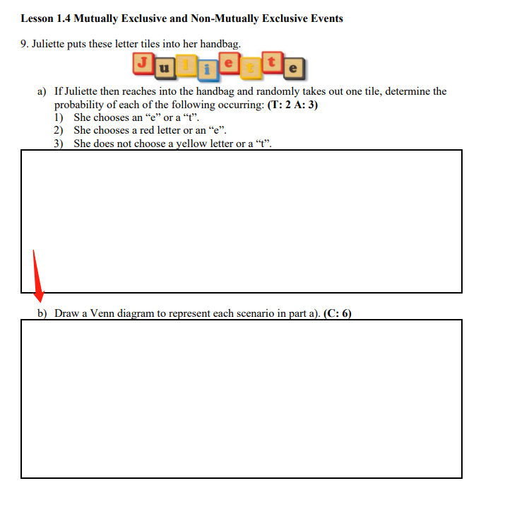 Solved Lesson 1.4 Mutually Exclusive and Non-Mutually | Chegg.com
