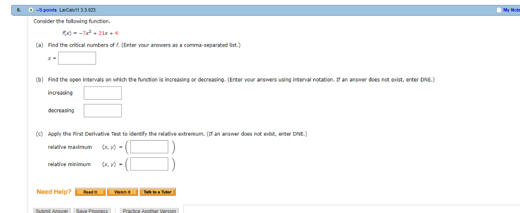 Solved Consider The Following Function Consider The