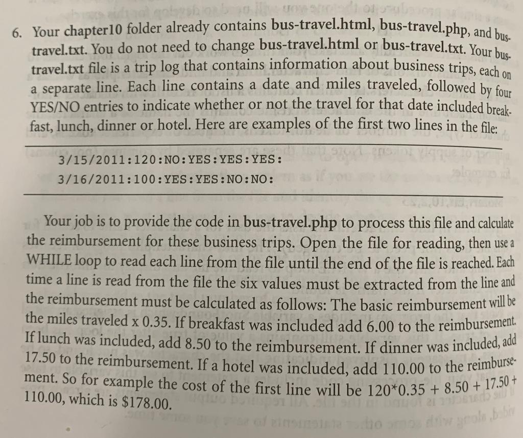 Solved PROVIDE THE CODE NEEDED FOR THE PHP AND INCLUDE A | Chegg.com