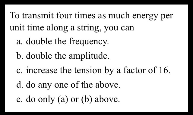 Solved To transmit four times as much energy per unit time | Chegg.com