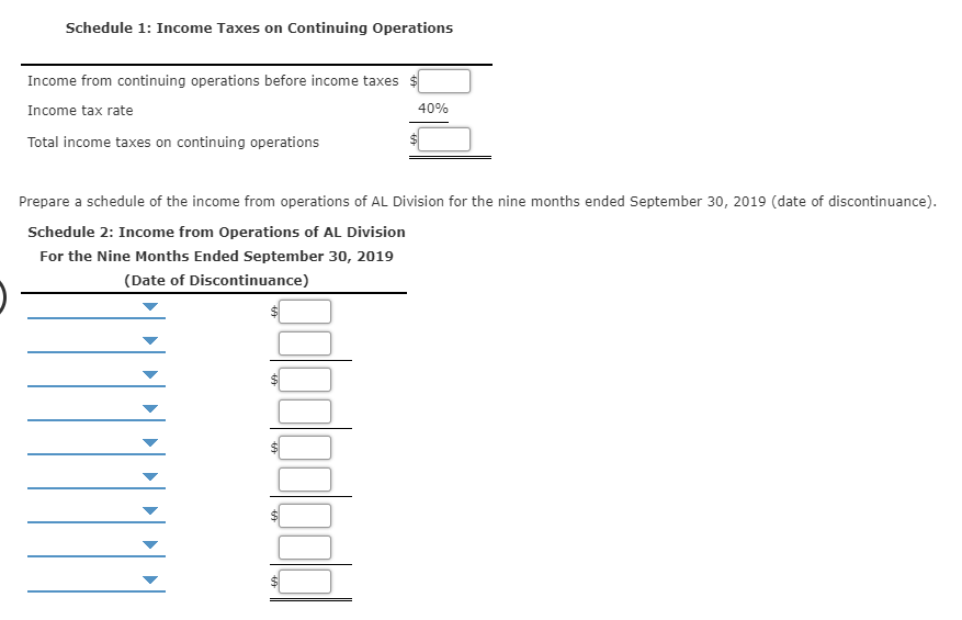 Solved Complex Income Statement The following items were | Chegg.com