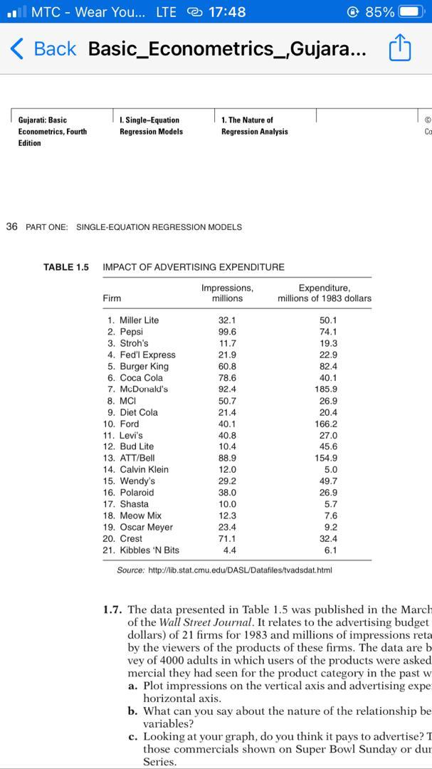 Solved \& Back Basic_Econometrics_Gujara... | Chegg.com