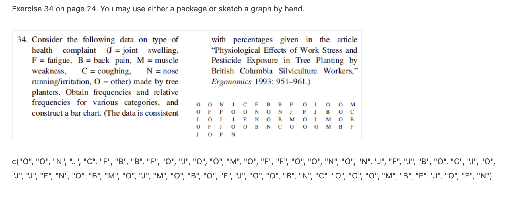 Solved Exercise 34 ﻿on page 24 . ﻿You may use either a | Chegg.com