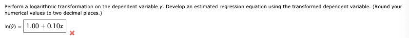 Solved Consider the following data for two variables, x and | Chegg.com