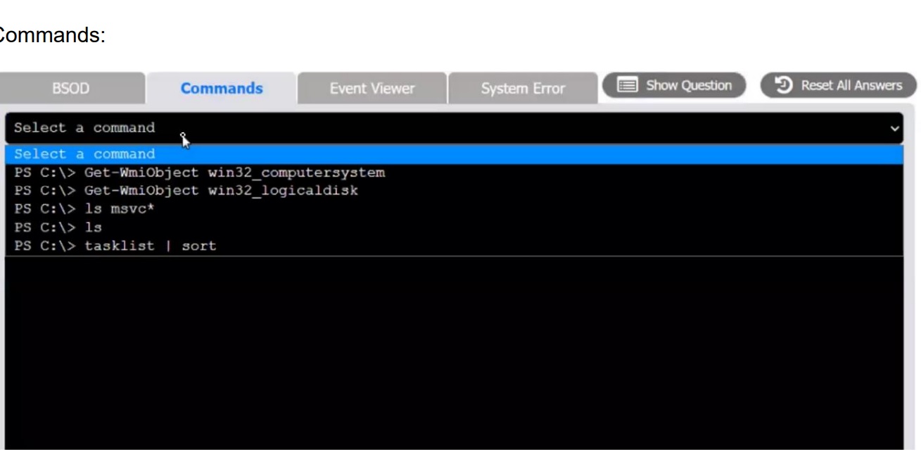 Solved A user reports that after a recent software | Chegg.com