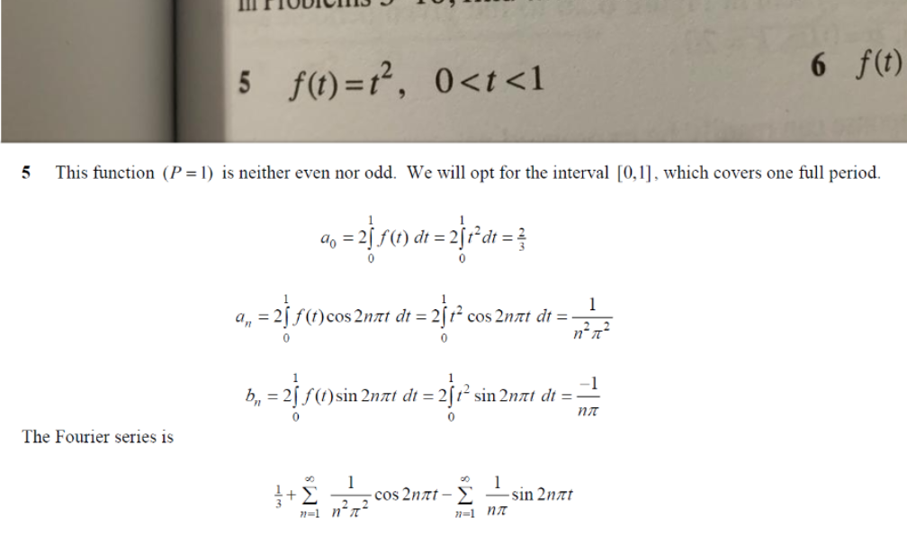 Solved Find the fourier series representation of the | Chegg.com