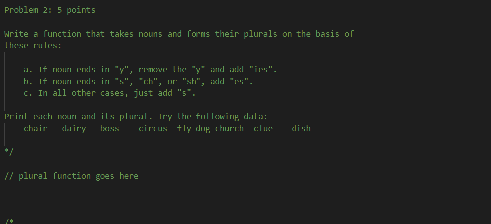 Solved PROGRAMMING C | Chegg.com