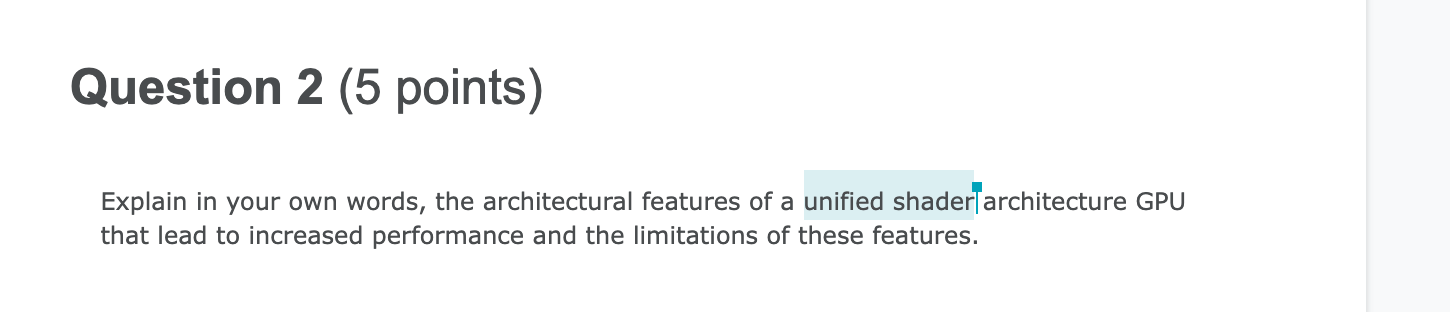 Solved Question 2 (5 points) Explain in your own words, the | Chegg.com