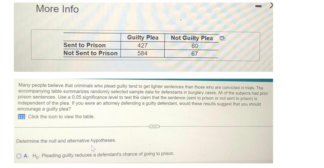 Solved More Info Many people believe that criminals who | Chegg.com