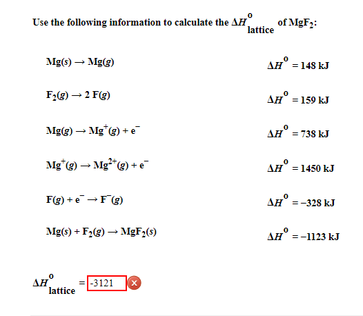Solved 0 Use the following information to calculate the AH | Chegg.com