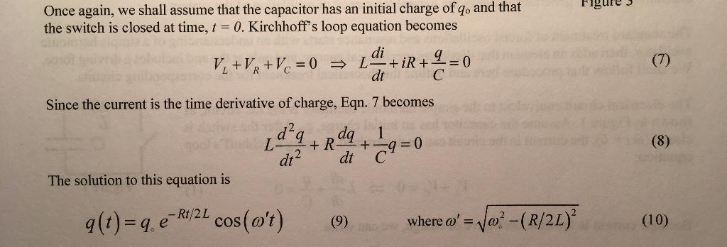 Solved Forced Oscillations 4. Suppose that you have two RLC | Chegg.com
