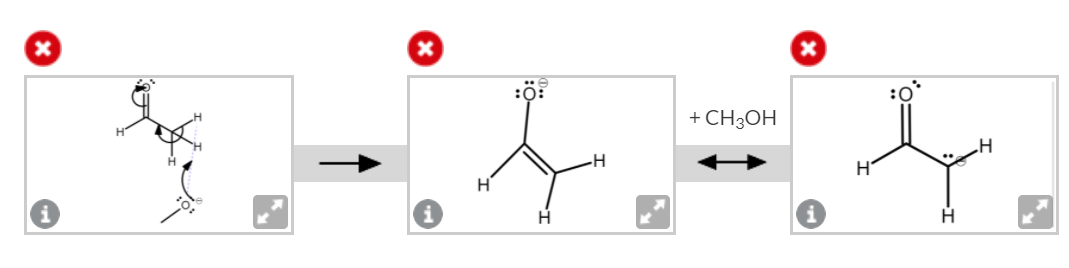 Solved A proton transfer reaction can occur when an aldehyde | Chegg.com