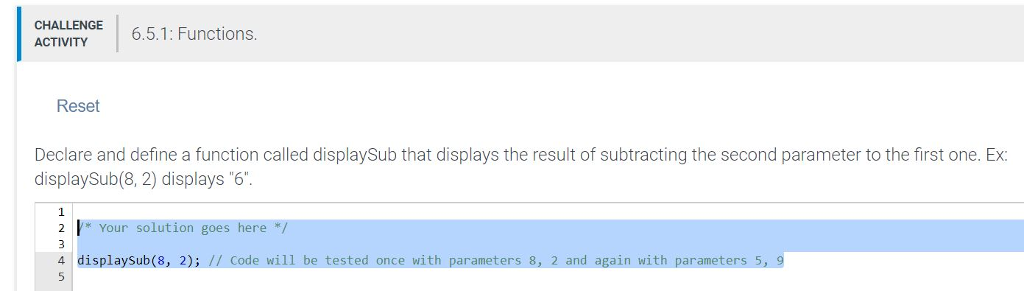 Solved Javascript: Declare and define a function called | Chegg.com