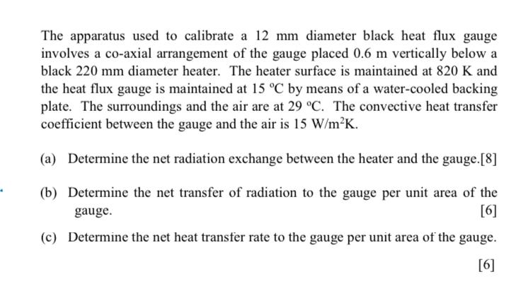 Solved The apparatus used to calibrate a 12 mm diameter | Chegg.com