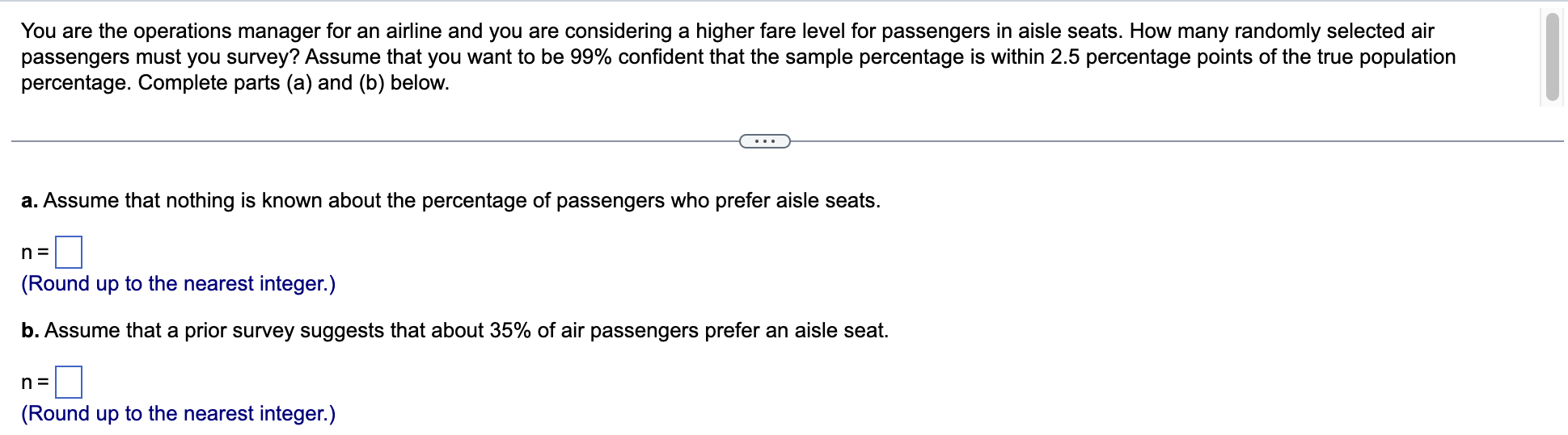 Solved You are the operations manager for an airline and you | Chegg.com