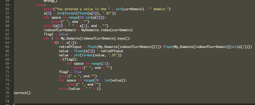 PLEASE HELP ME CONVERT MY PYTHON CODE.PY INTO A | Chegg.com