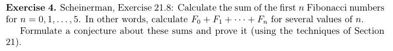 Solved Exercise 4. Scheinerman, Exercise 21.8: Calculate the | Chegg.com Solved Exercise 4. Scheinerman, Exercise 21.8: Calculate the | Chegg.com