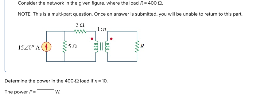 Solved Consider the network in ﻿the given figure, where the | Chegg.com