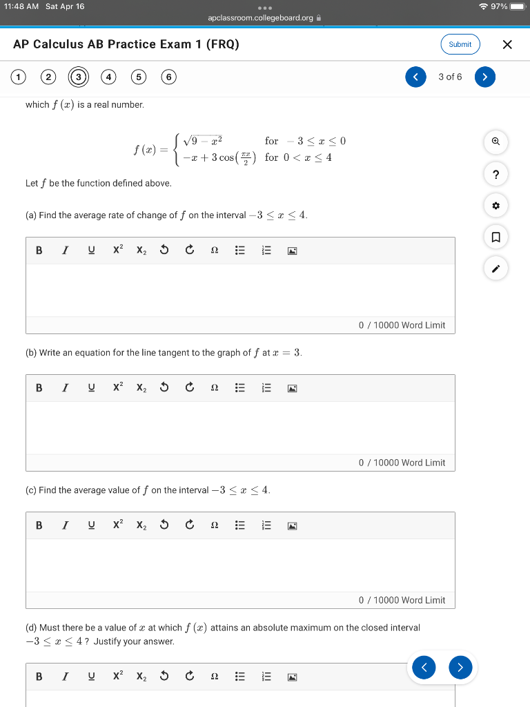 Solved 11:48 AM Sat Apr 16 97% 0 | Chegg.com