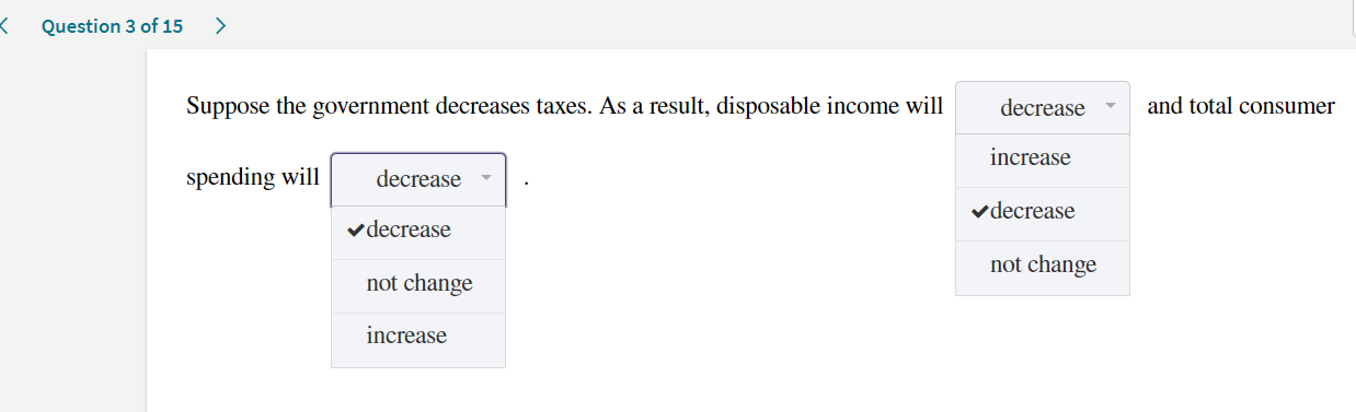 Solved Suppose the government decreases | Chegg.com