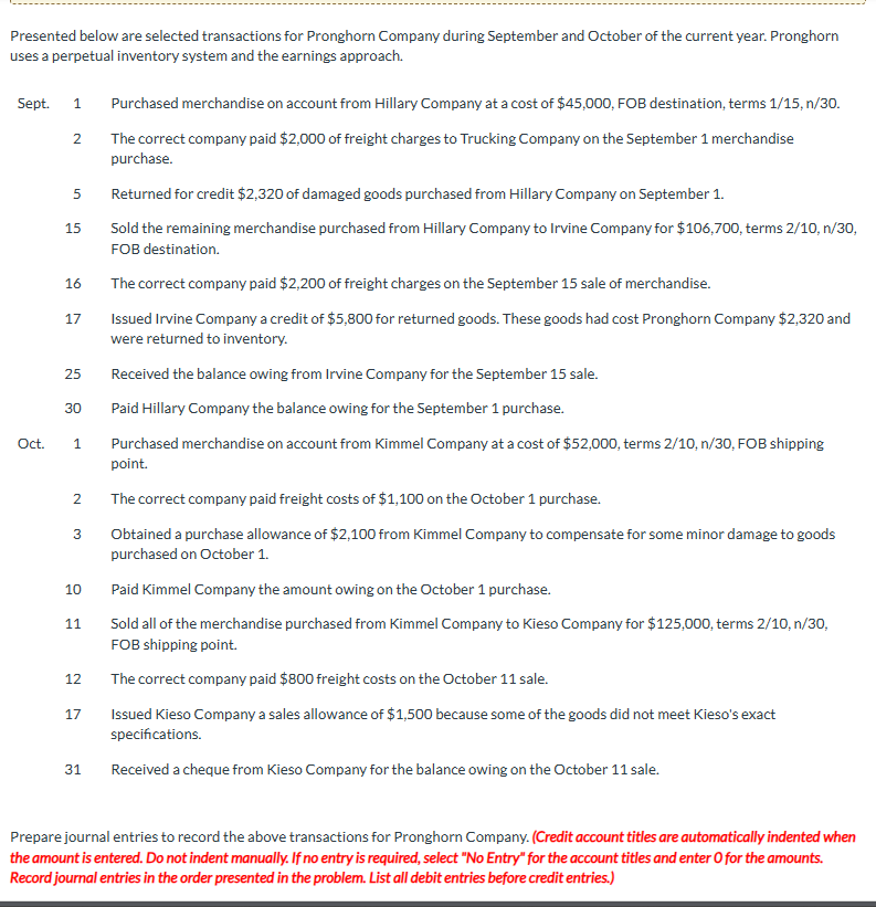 Solved Presented below are selected transactions for | Chegg.com